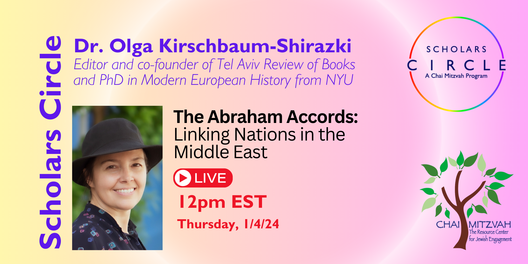 v2 Olga Zoom cover Scholars Circle | Chai MitzvahChai Mitzvah